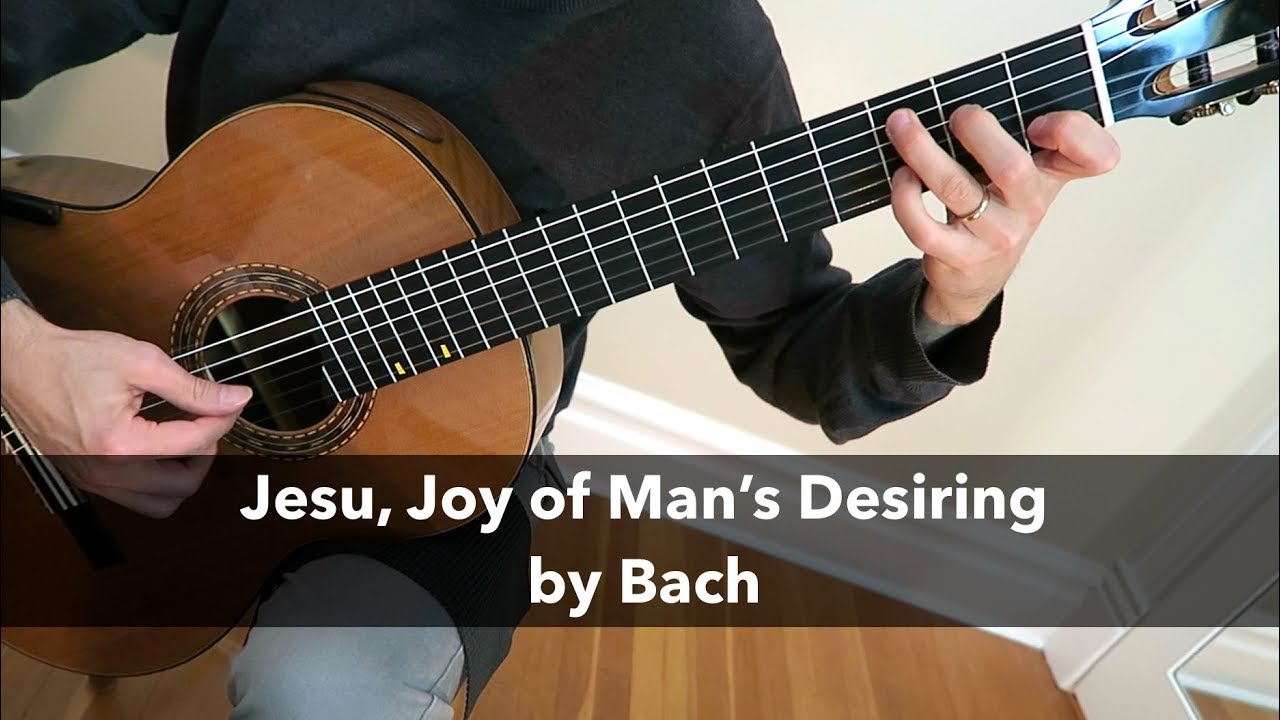 Jesu, Joy of Man’s Desiring by Bach for Guitar - Sheet Music or Tab ...