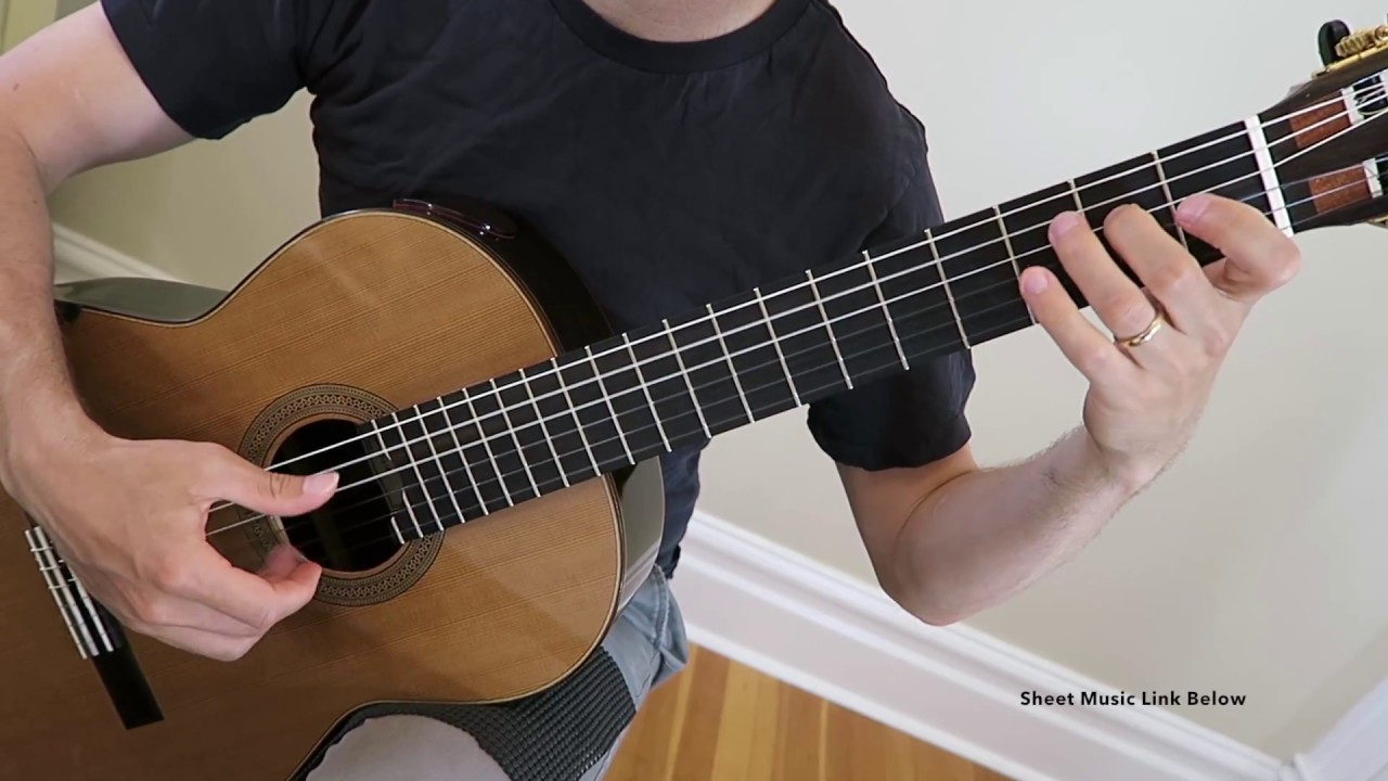 Exercise on the E String by Mertz - Free Sheet Music & TAB for Guitar ...