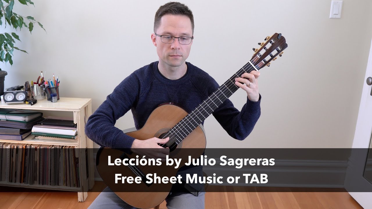 Leccións by Sagreras for Guitar - Free PDF Sheet Music and TAB | Primo ...