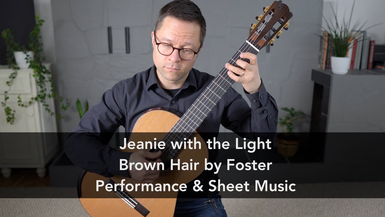 Jeanie with the Light Brown Hair by Foster for Guitar | Primo Guitar